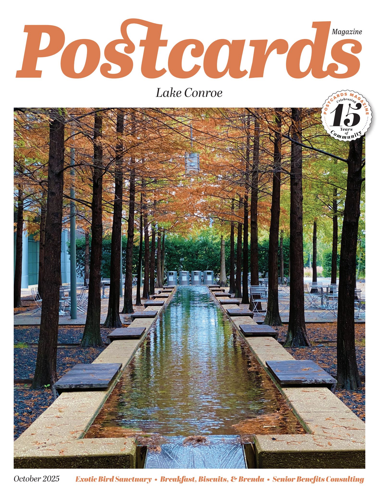 Postcards October 2025- Lake Conroe | Postcards Magazine