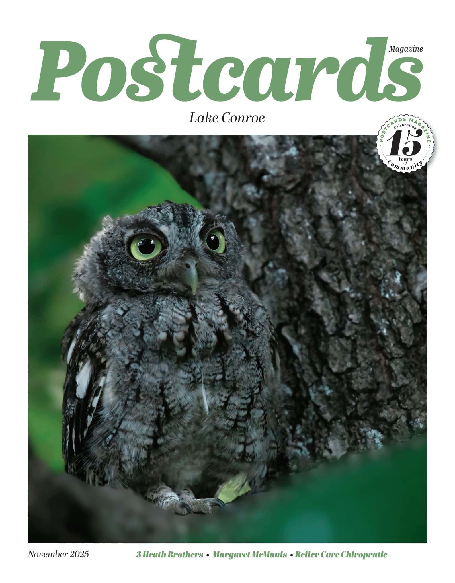 Postcards November 2025- Lake Conroe | Postcards Magazine